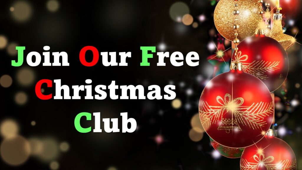 Christmas Club Sign Up - JOIN NOW